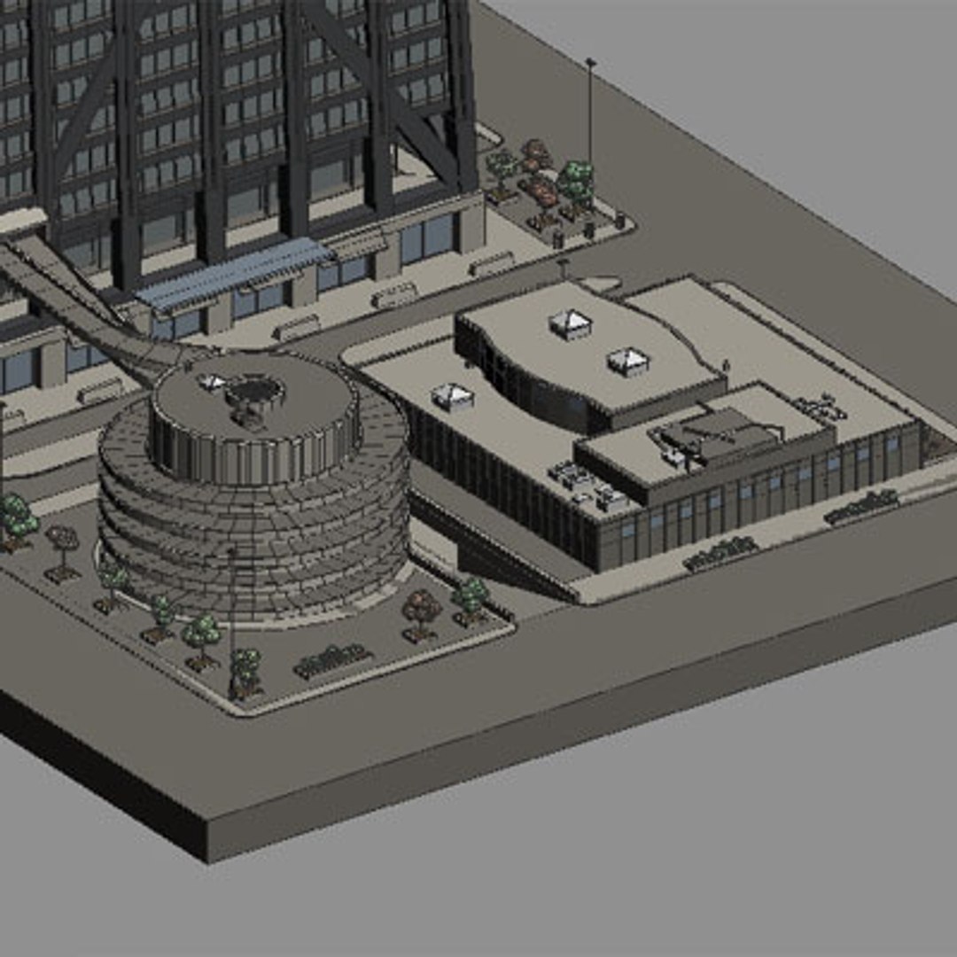 3d John Hancock Center Building Model