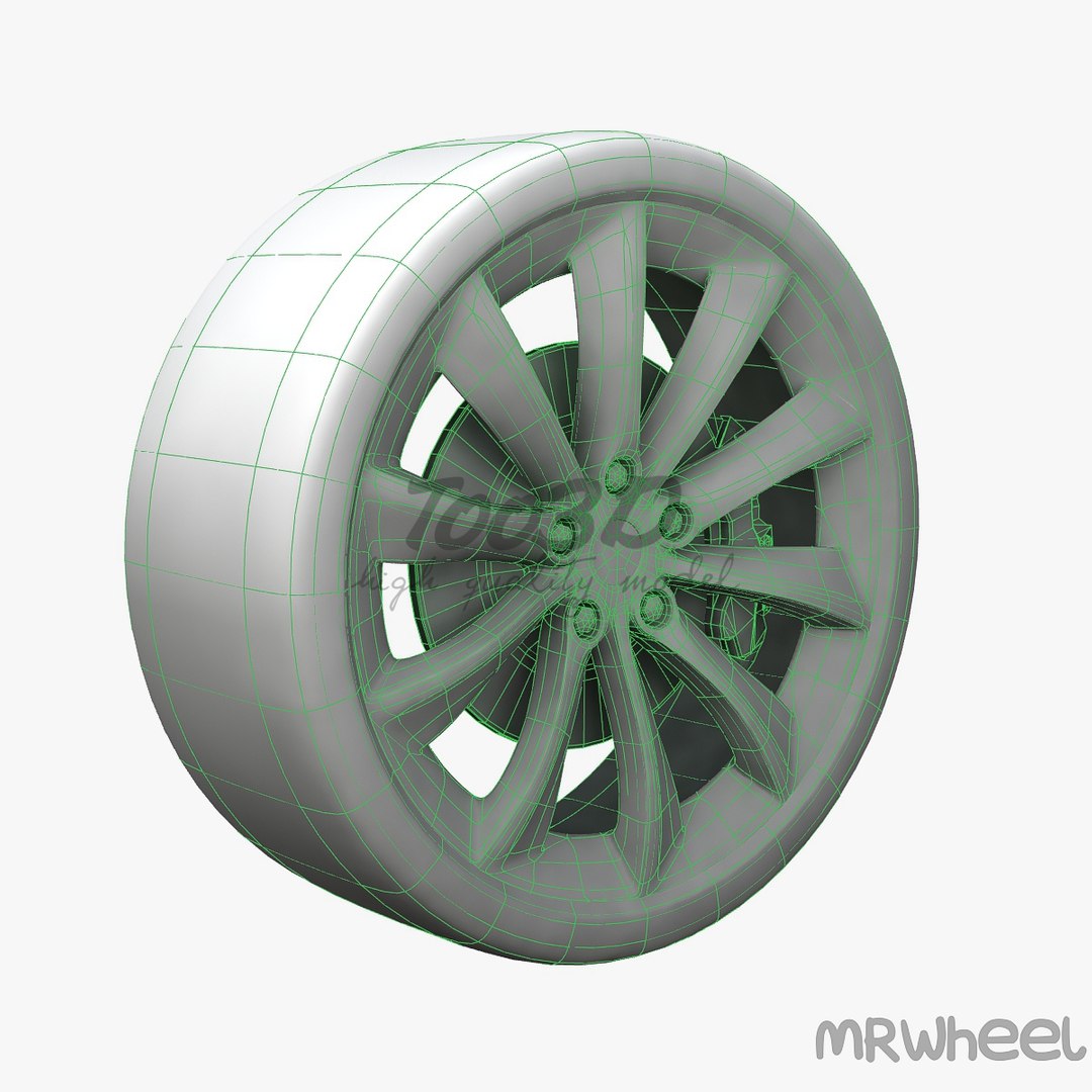 3d model wheel mrwheel