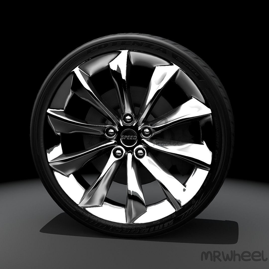 3d model wheel mrwheel