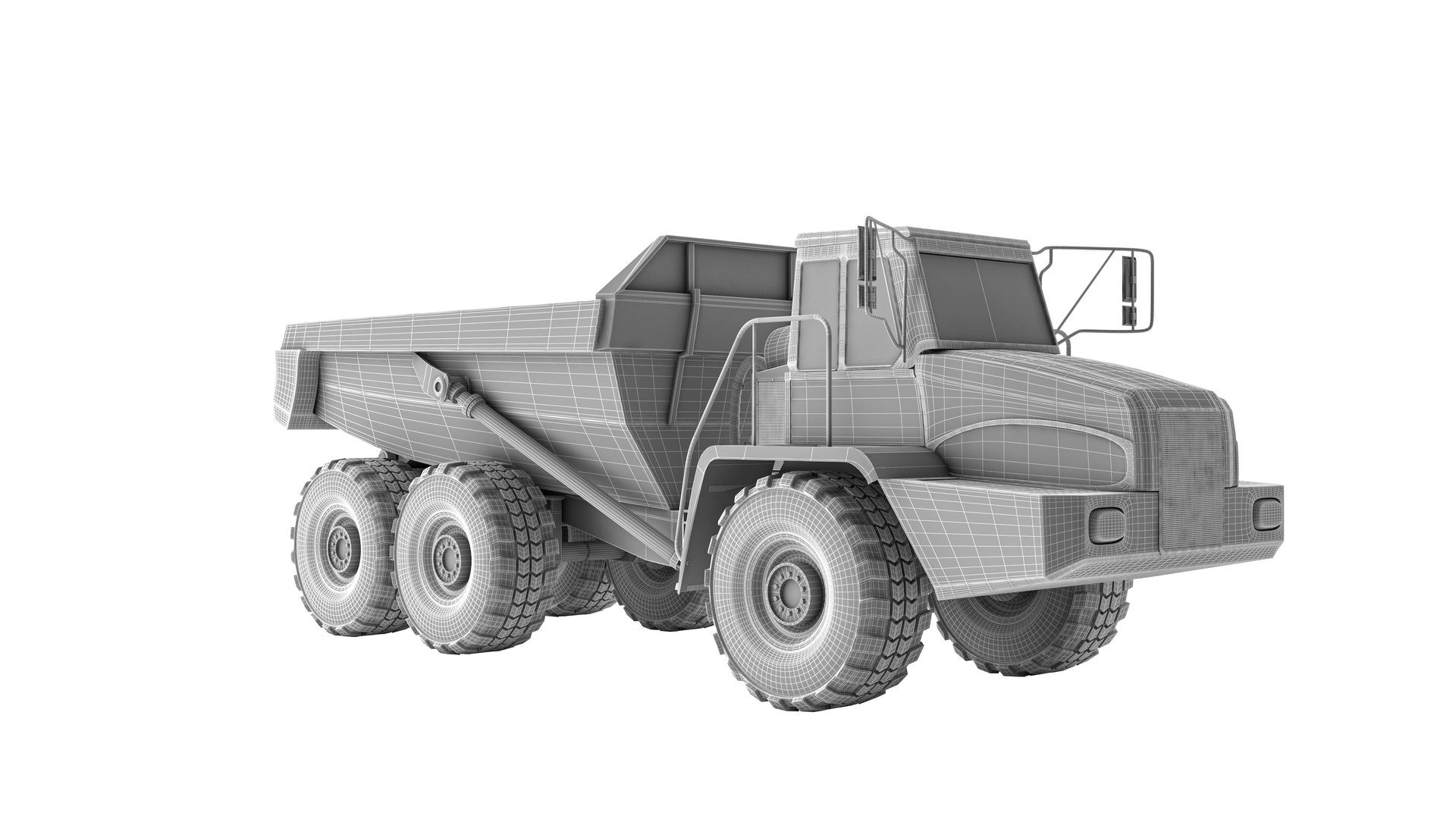 Industrial Dump Truck 3D Model - TurboSquid 2223643