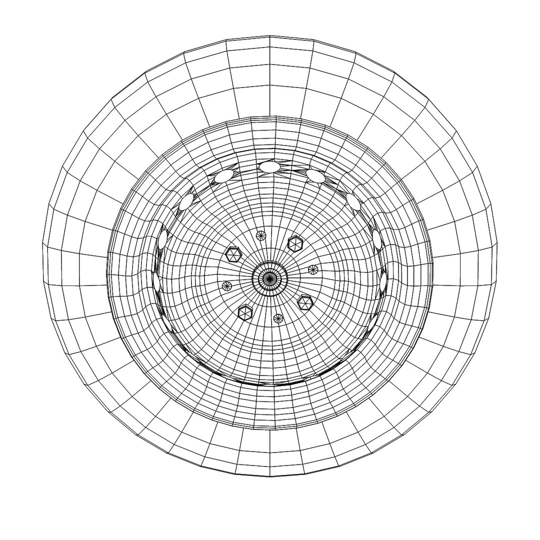 3d model wheel