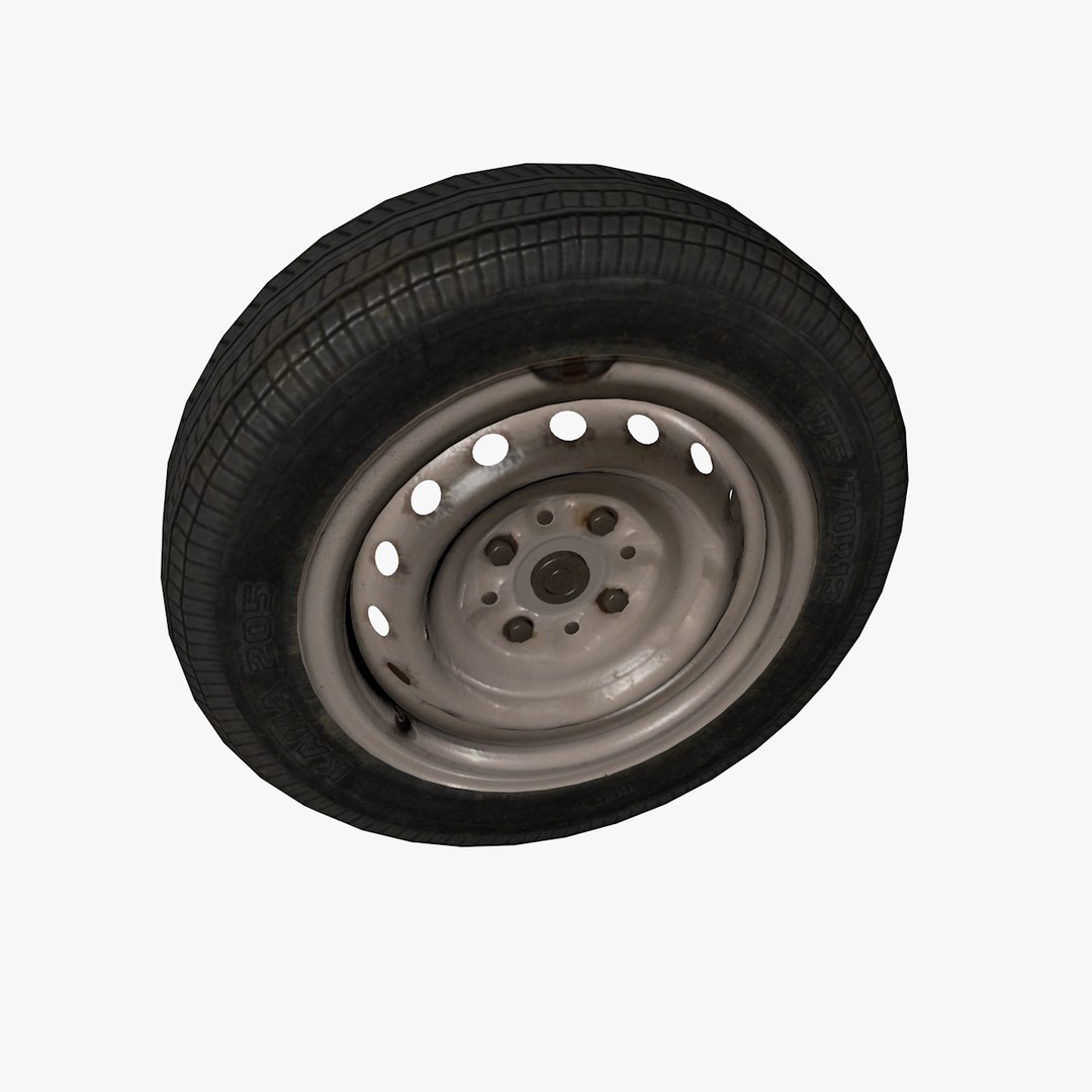3d model wheel