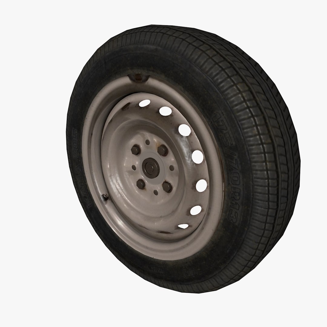 3d model wheel