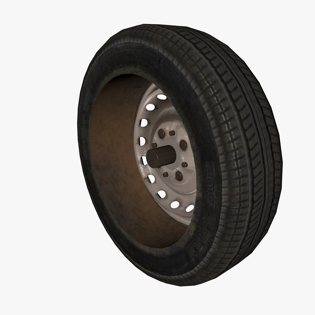 3d model wheel
