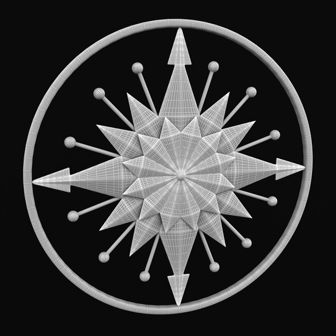 Celestial Wall Decor 3d Model