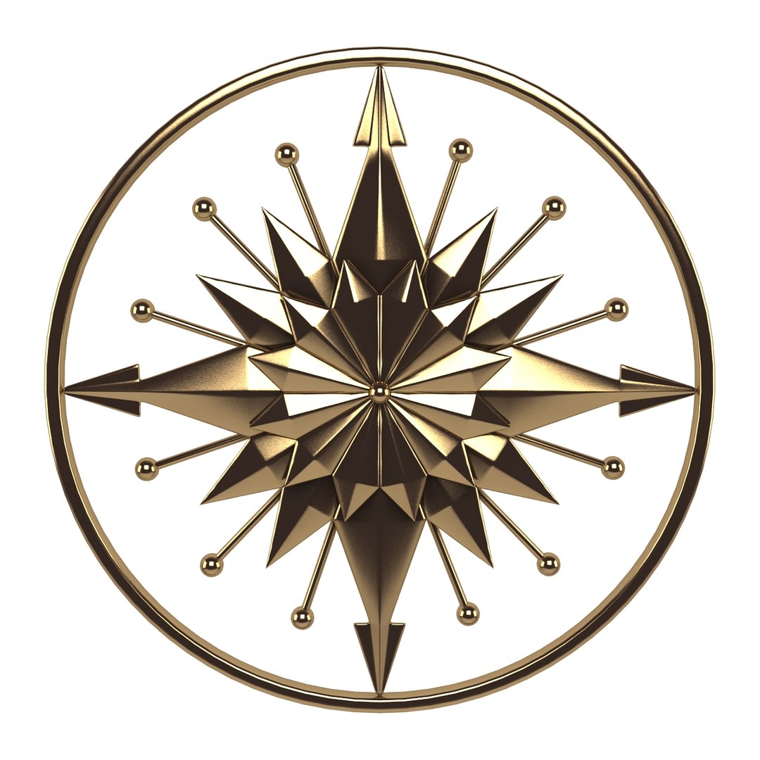 Celestial Wall Decor 3d Model