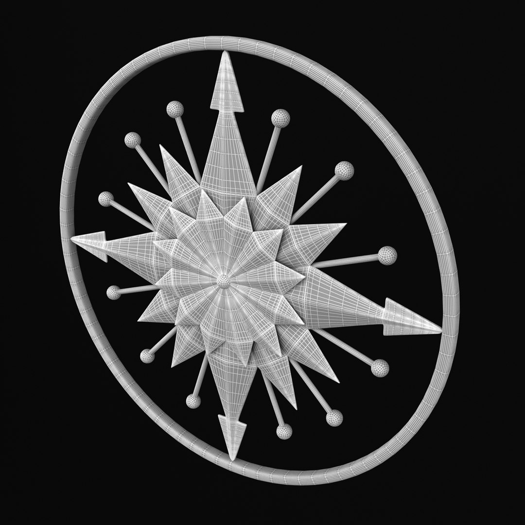 Celestial Wall Decor 3d Model