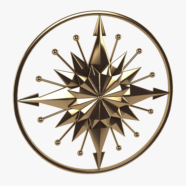Compass Rose 3D Models for Download | TurboSquid