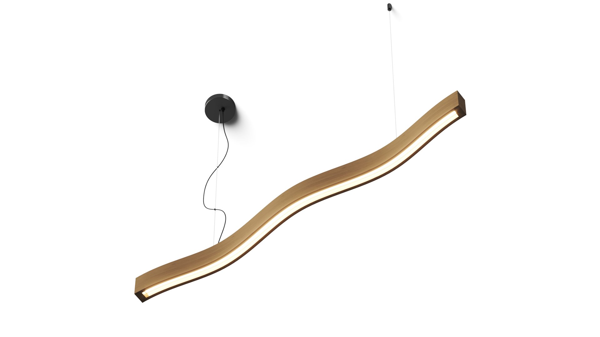 Flex Passion 4 Wood Pendant Lamp 3D model - TurboSquid 2150858