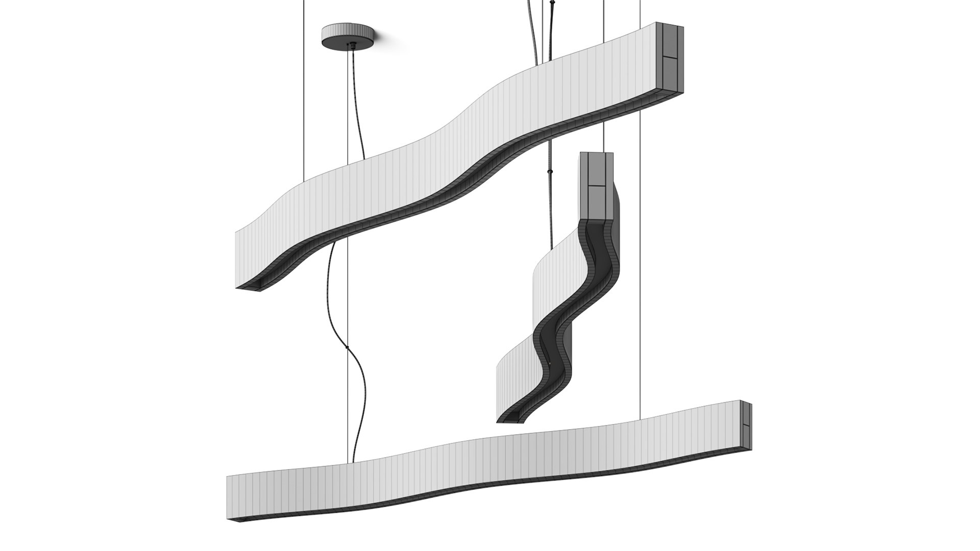 Flex Passion 4 Wood Pendant Lamp 3D model - TurboSquid 2150858