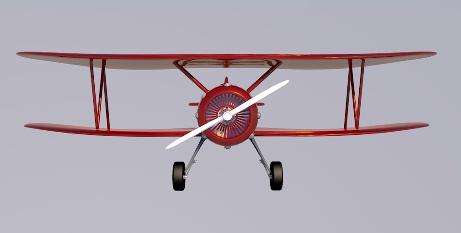 Biplane Aircraft Model - TurboSquid 1195687