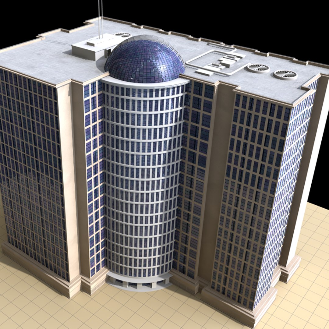 Cinema4d Building Hotel Apartment