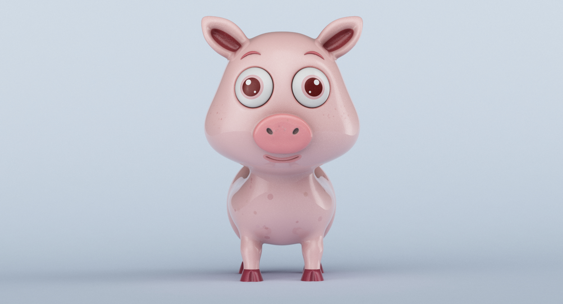 3D Model Cartoon Pig Animation - TurboSquid 1190347