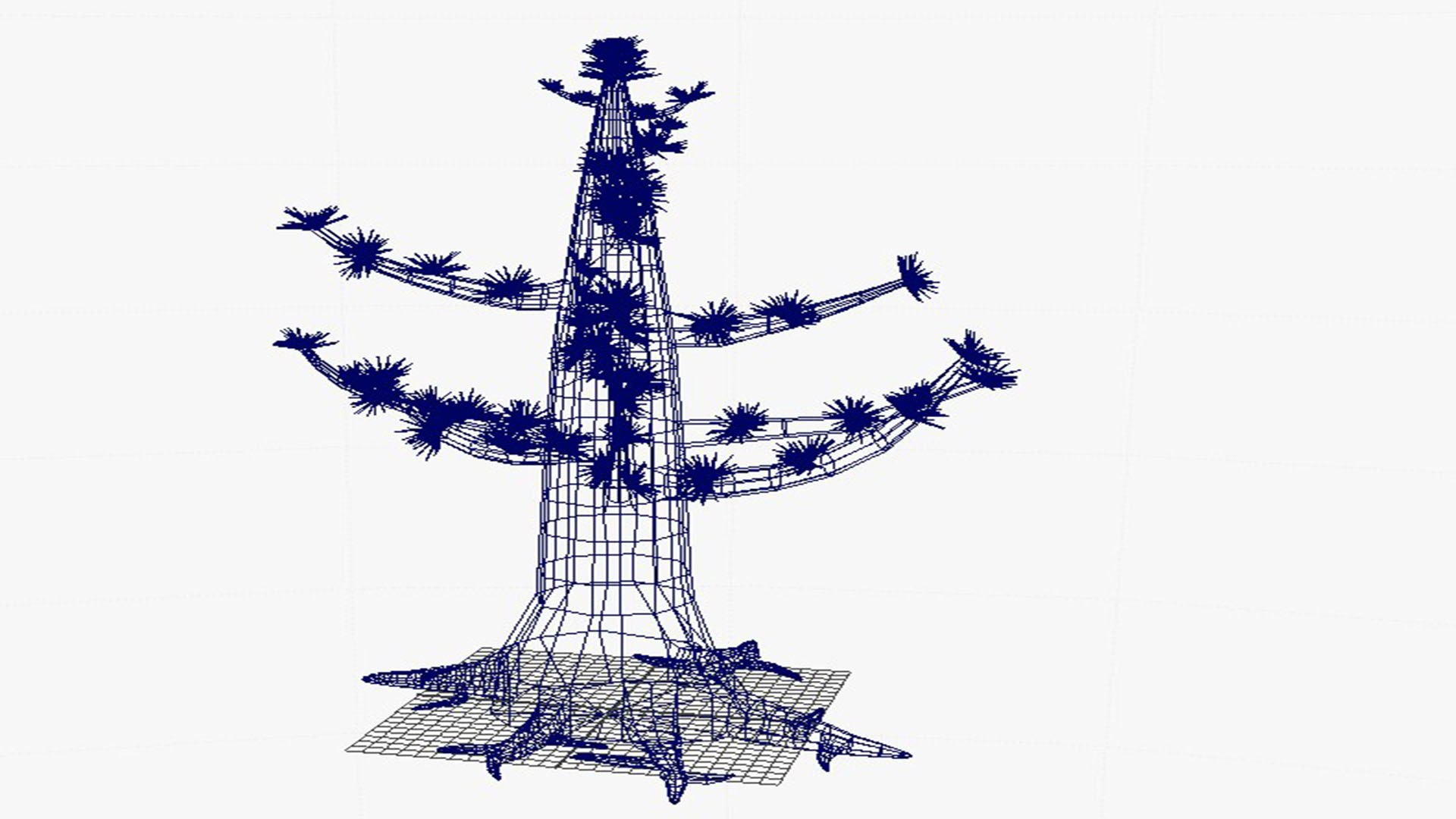 Science Fiction Tree 3D Model - TurboSquid 1993464