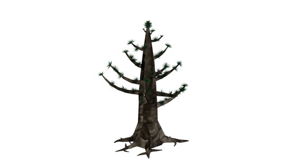 Creepy Backwoods Tree 3D model - TurboSquid 1993464