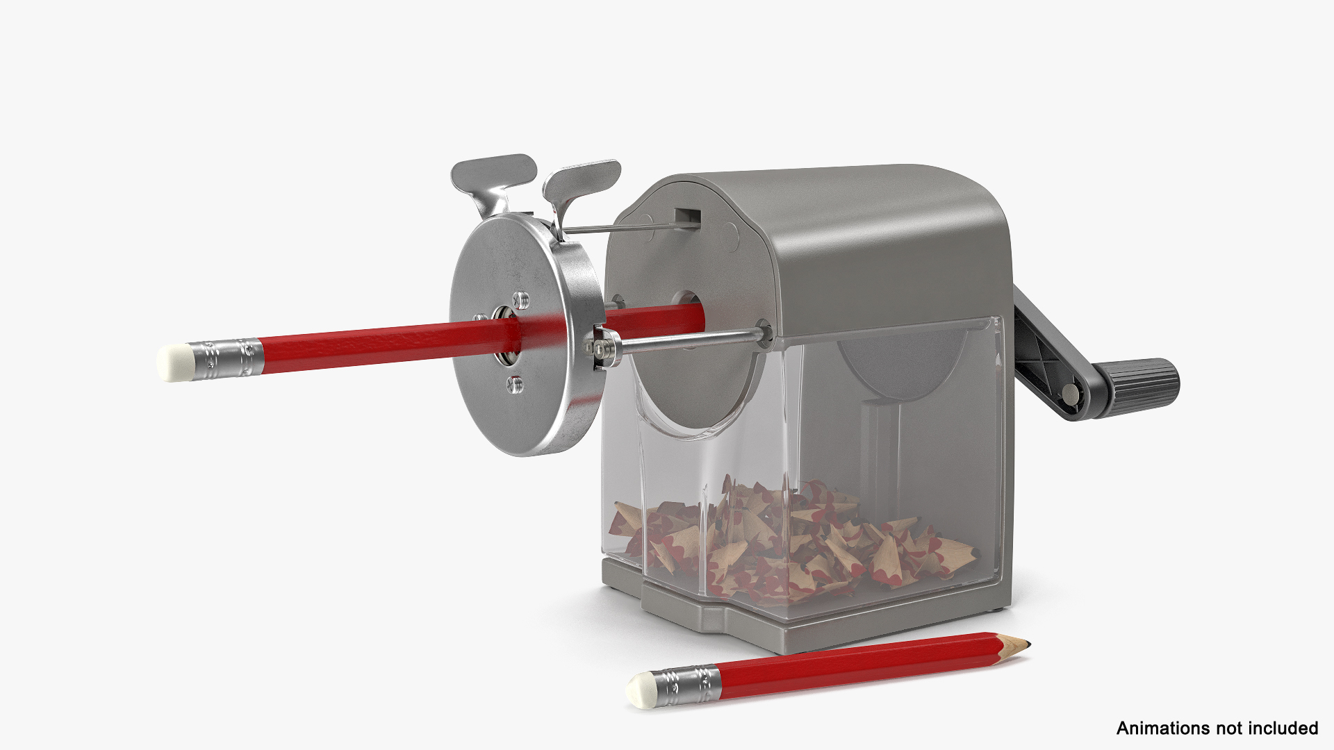 Crank Pencil Sharpener Model - TurboSquid 1687402