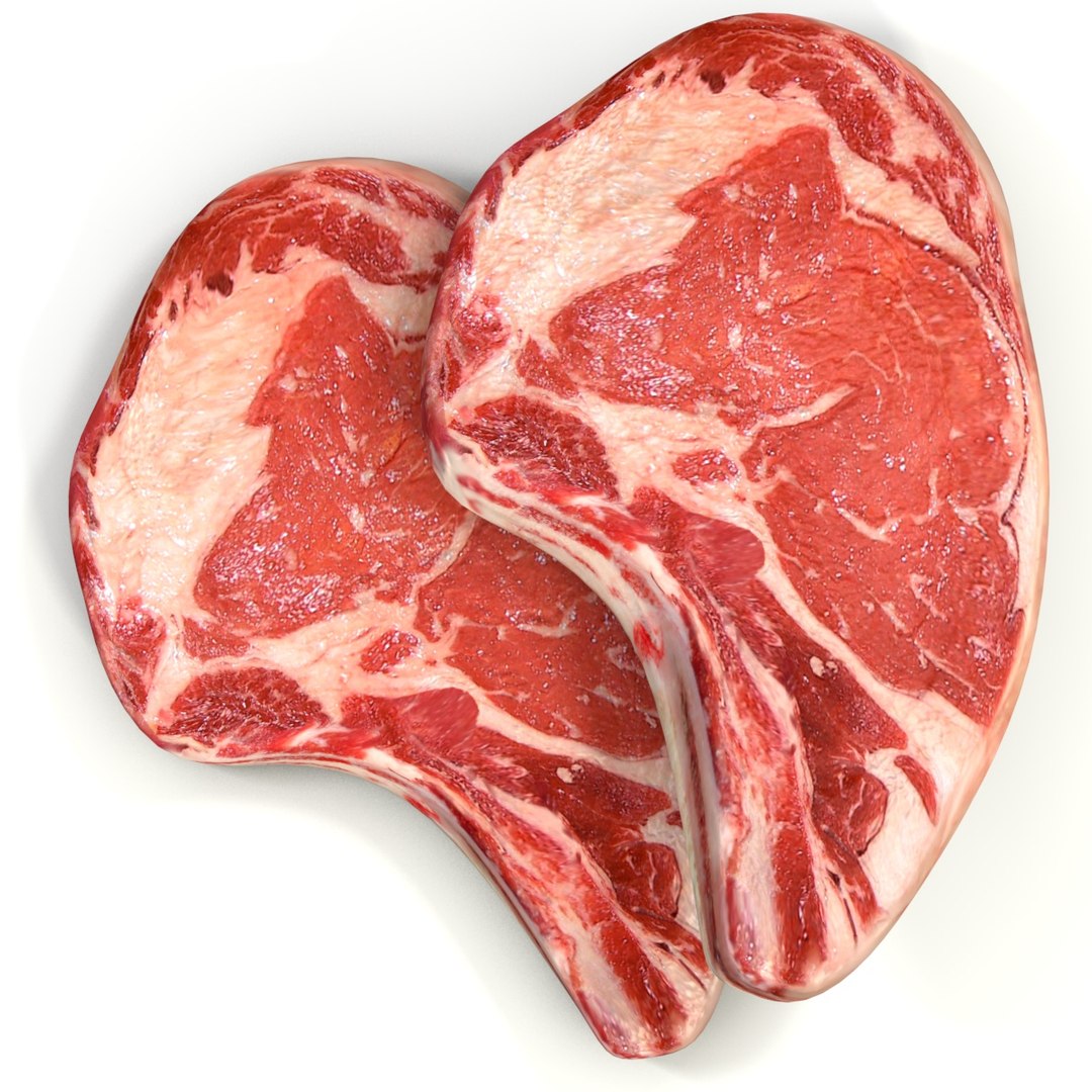3d C4d Beef Rib Roasts Steaks