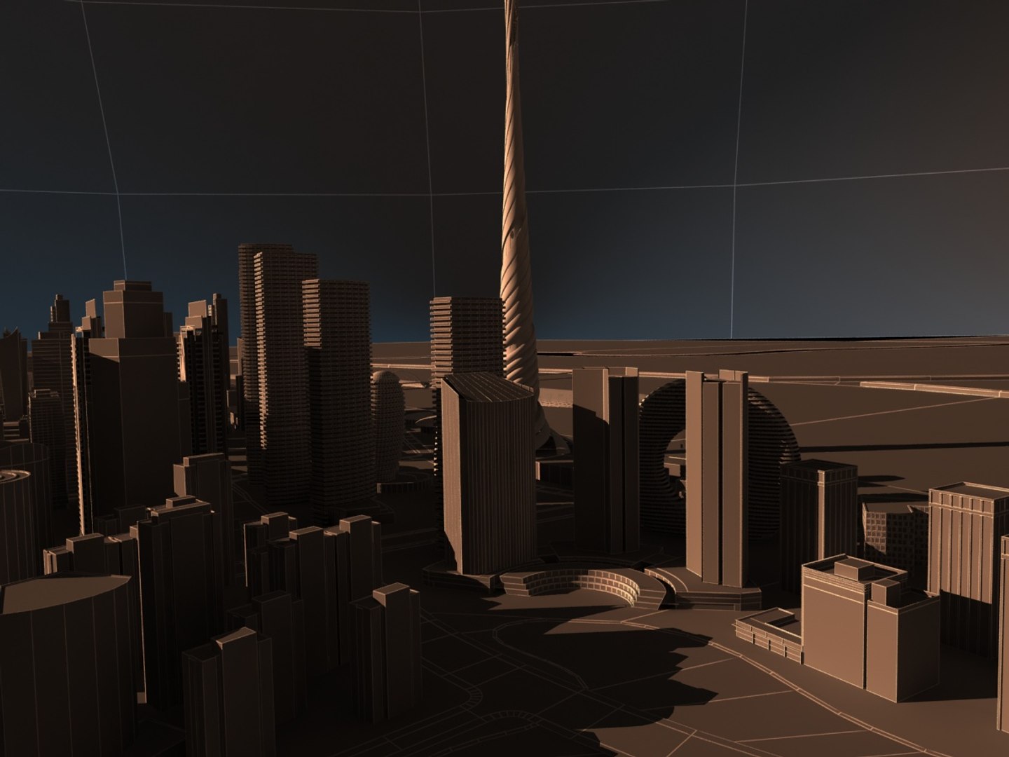 City 2 3D - TurboSquid 1888511