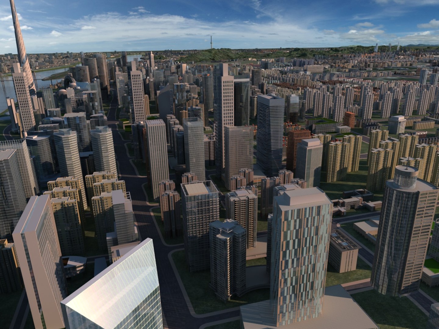 City 2 3D - TurboSquid 1888511