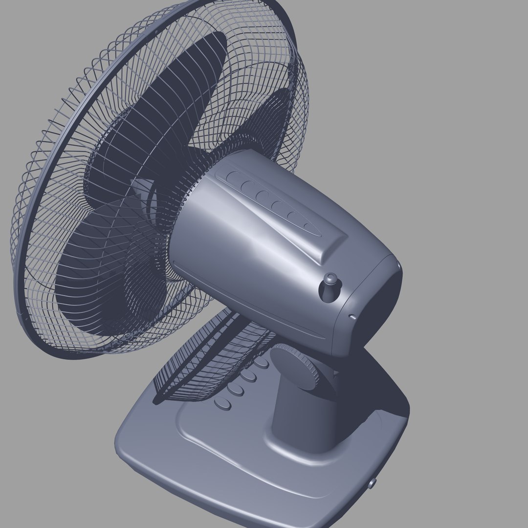 3d oscillating fan model