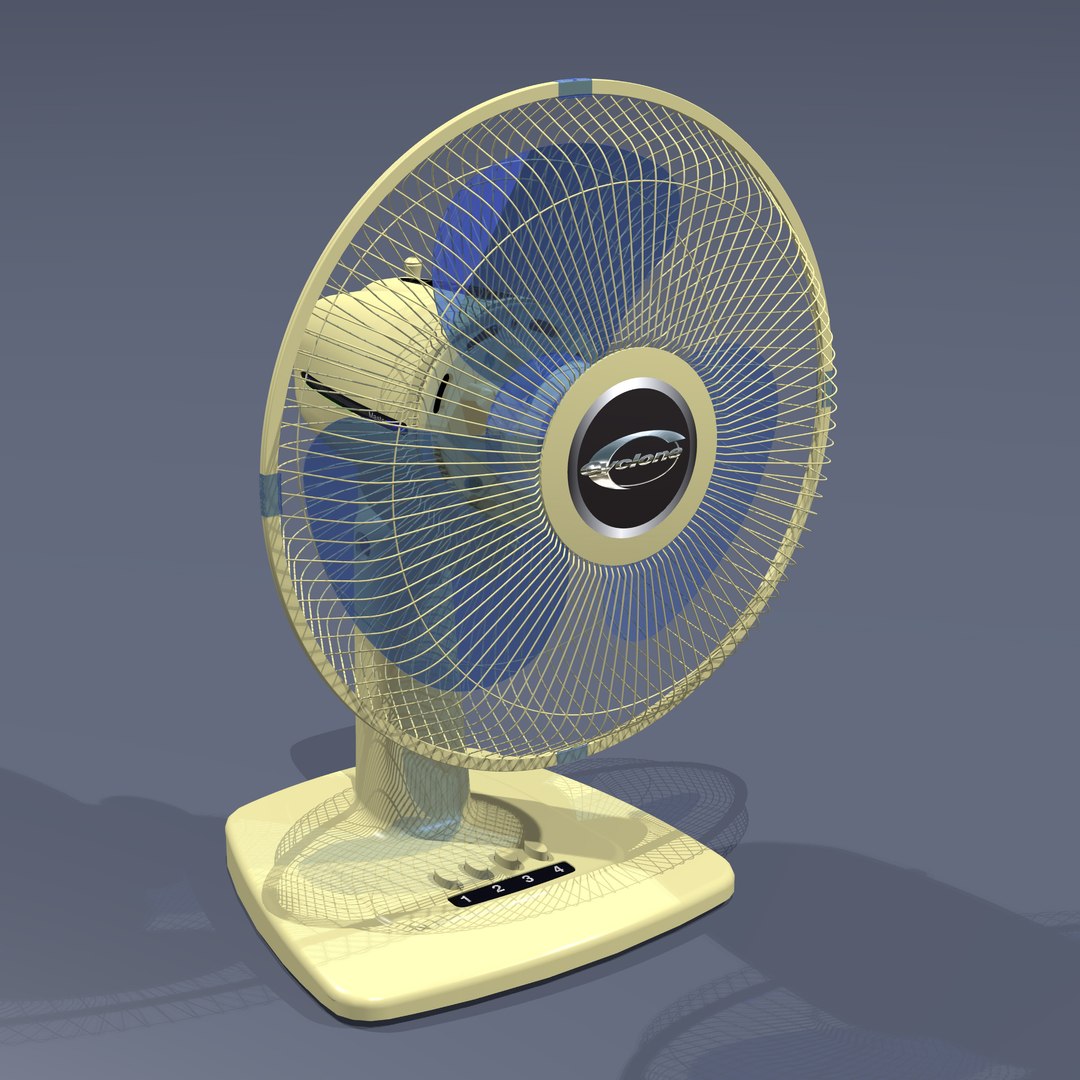 3d oscillating fan model
