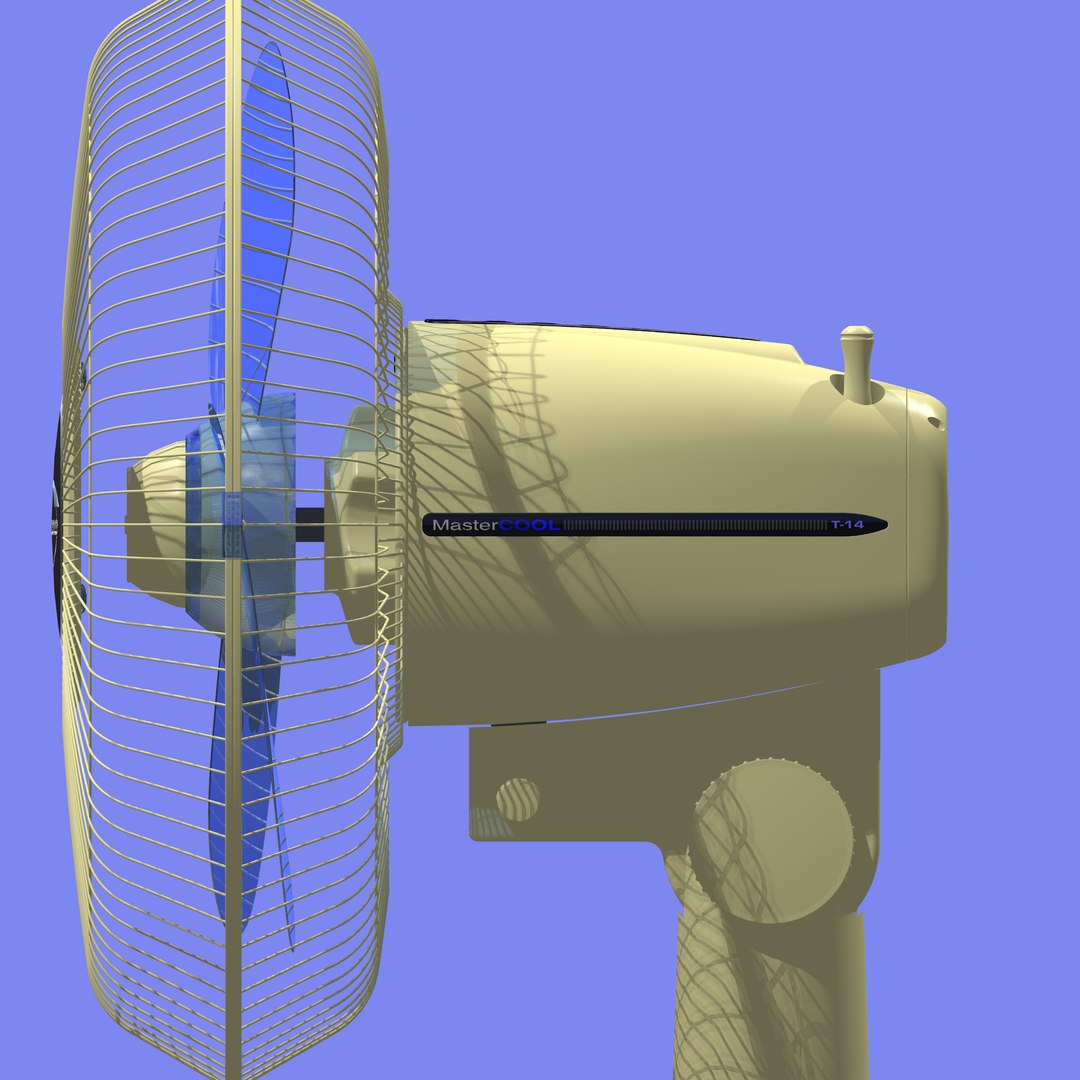 3d oscillating fan model