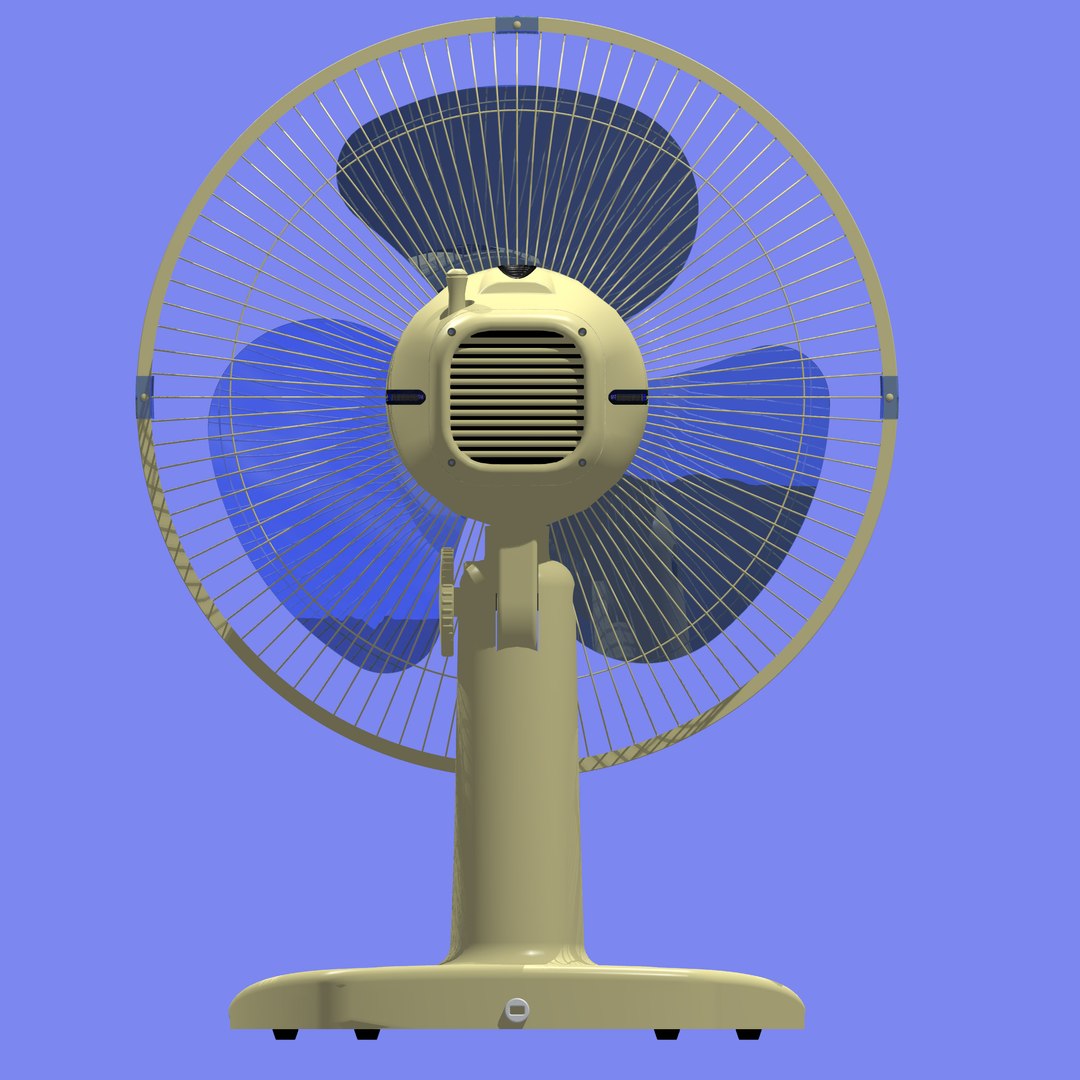 3d oscillating fan model