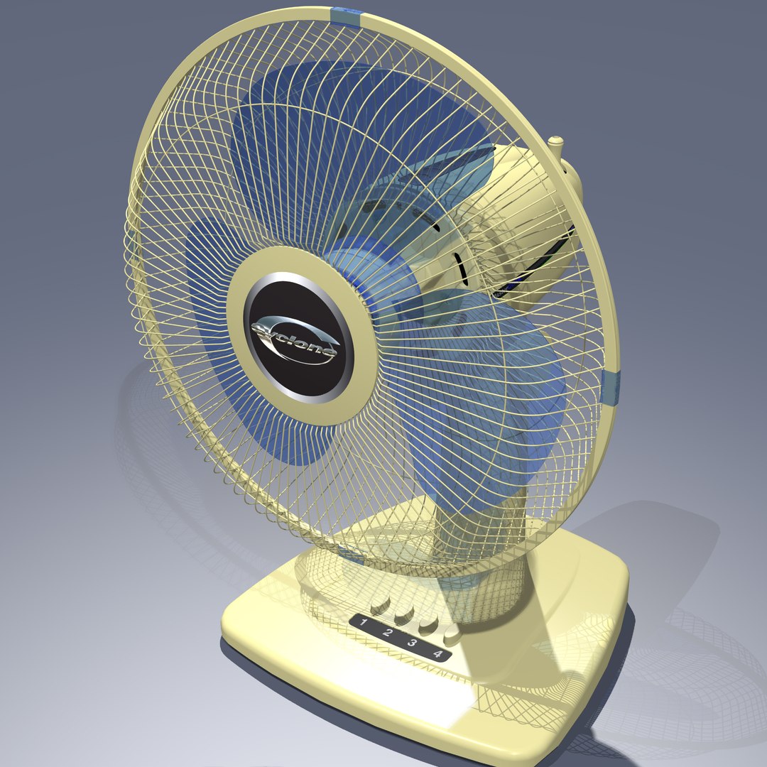 3d oscillating fan model
