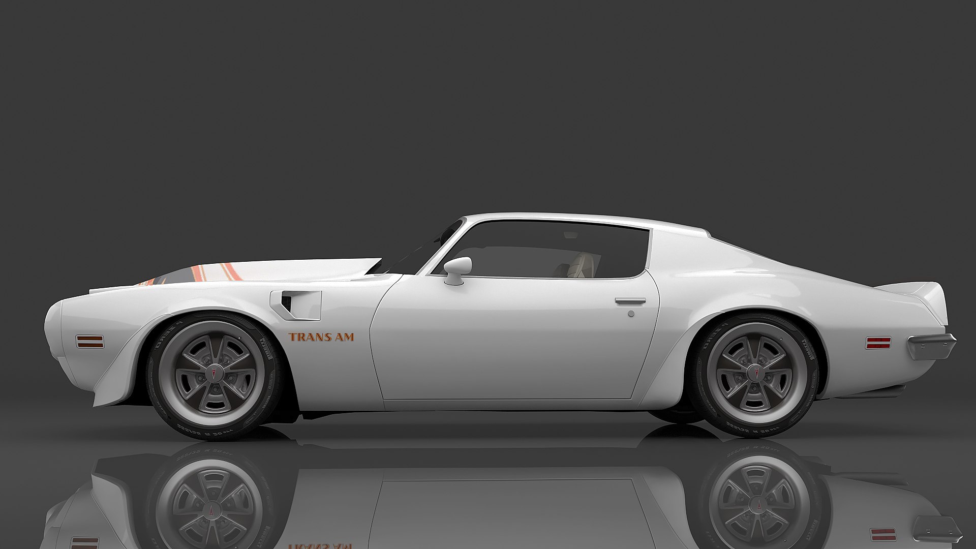 3D 1973 Pontiac Firebird Trans Am - TurboSquid 2188306
