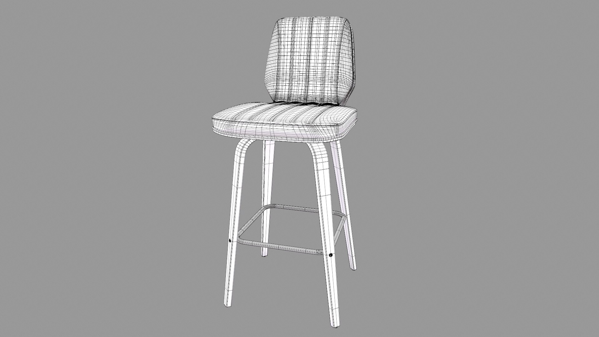 3D model Swivel Bar Stool - TurboSquid 2036250