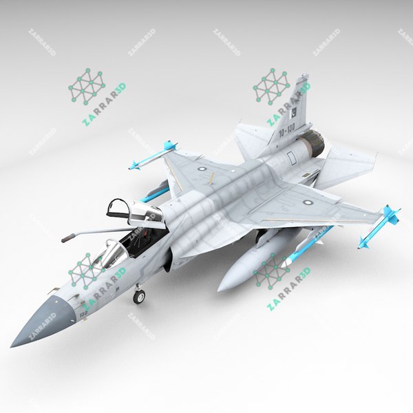Jf-17 rigged 3D model - TurboSquid 1682412