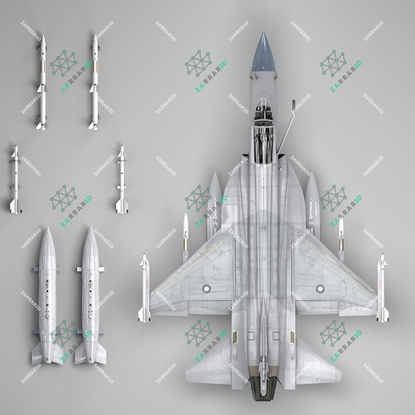 Jf-17 rigged 3D model - TurboSquid 1682412