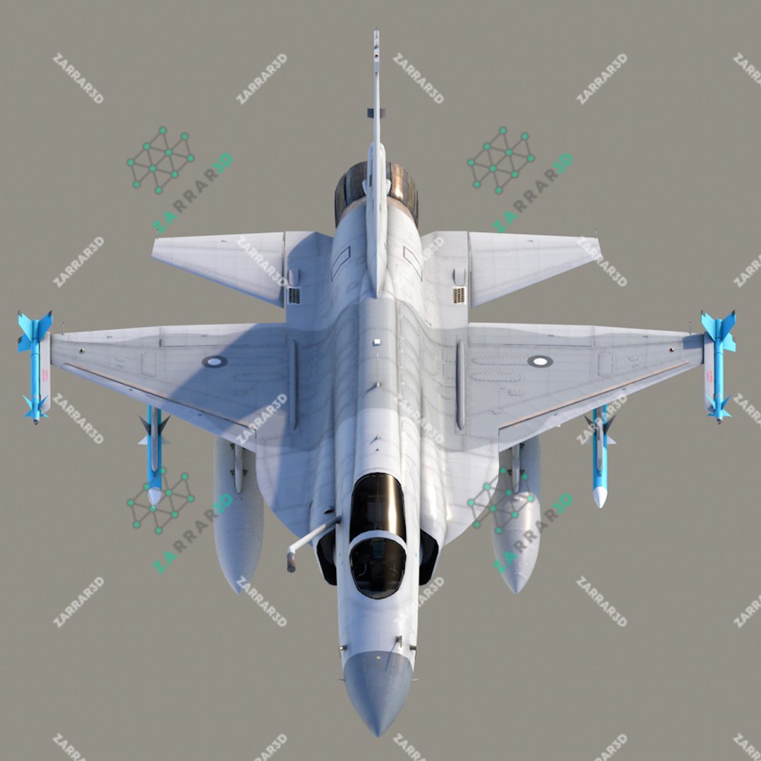 Jf-17 Rigged 3D Model - TurboSquid 1682412