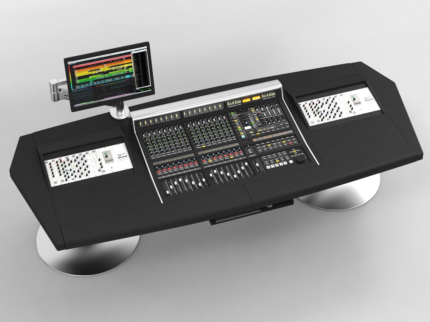 Solid State Logic Matrix 3D Model - TurboSquid 1575625