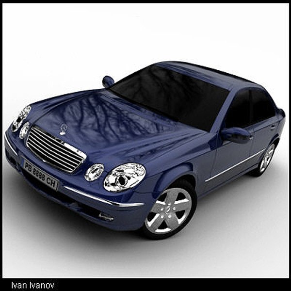 mercedes e class 3ds