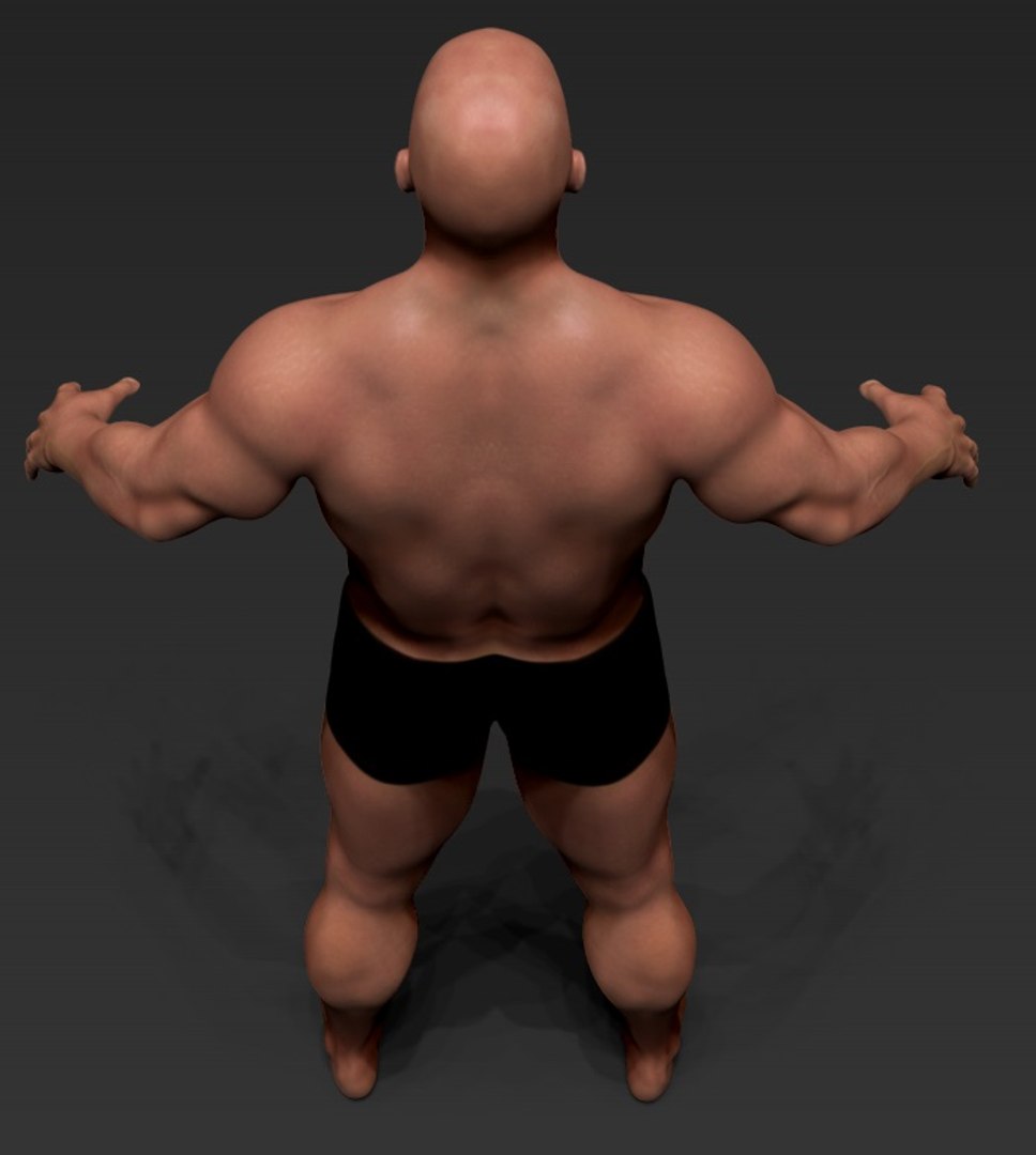 Max Rigged Male Character Man