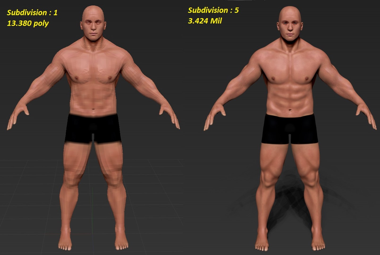 Max Rigged Male Character Man