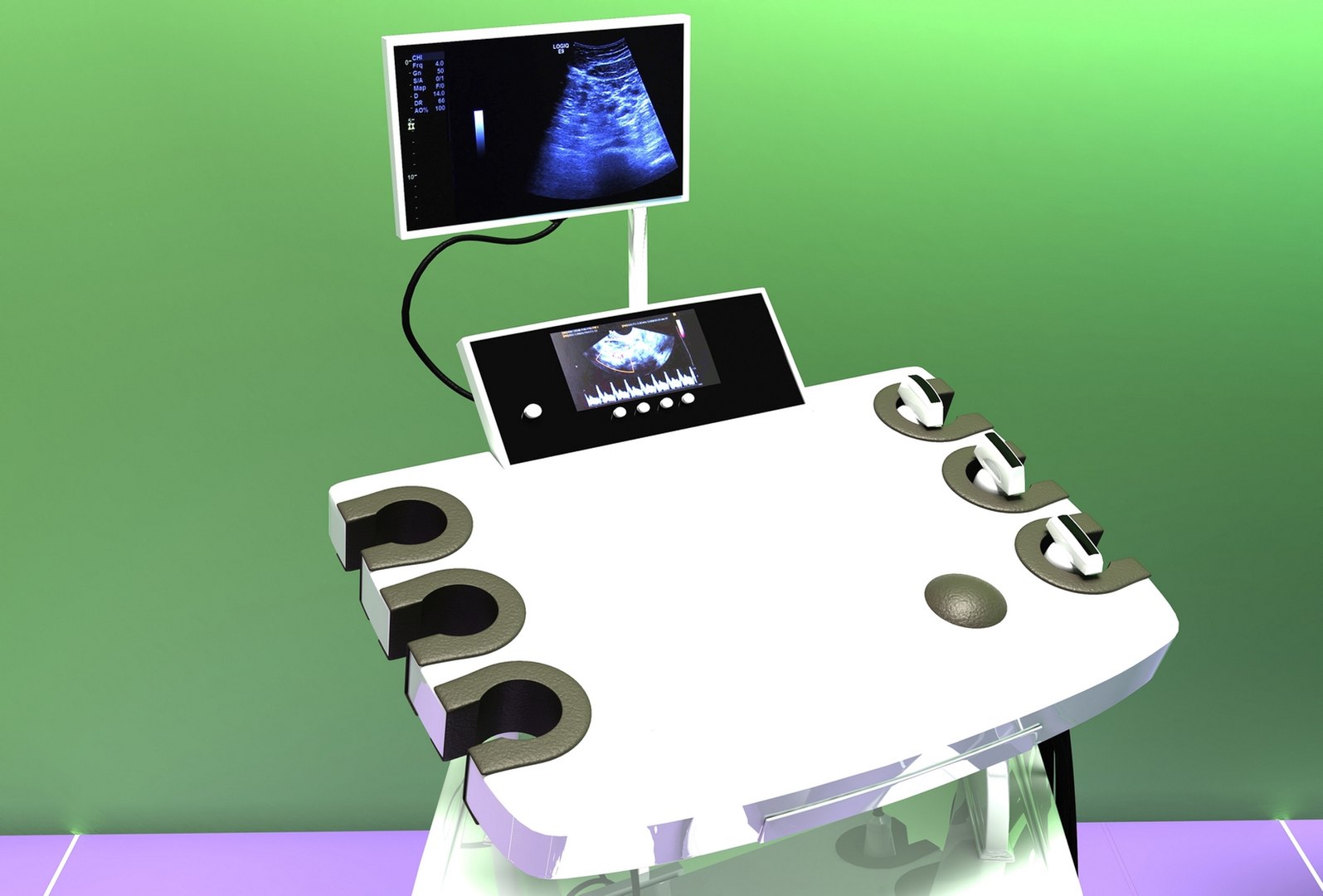 Ultrasound Room 2 - 4K Model - TurboSquid 2231250