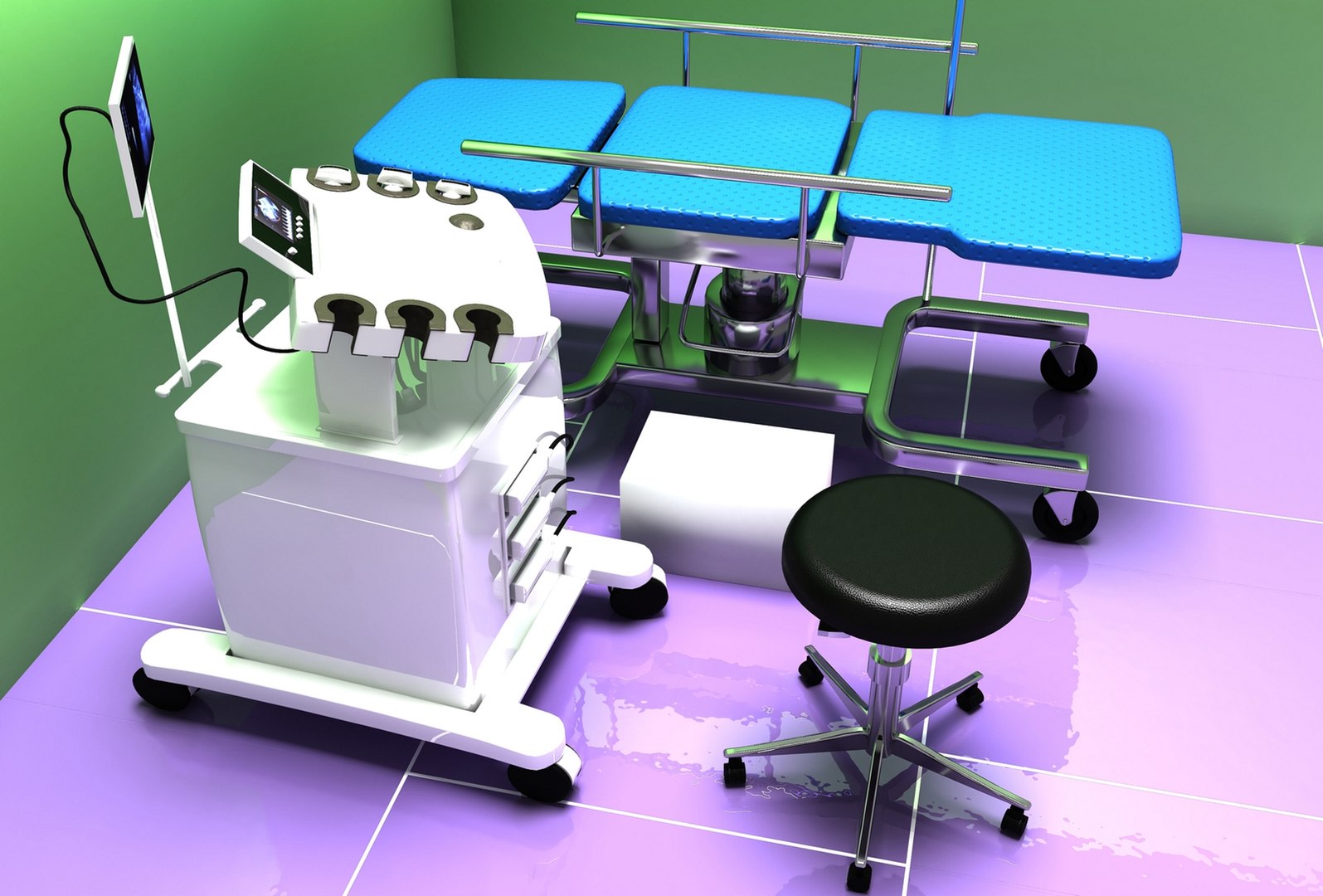 Ultrasound Room 2 - 4K Model - TurboSquid 2231250