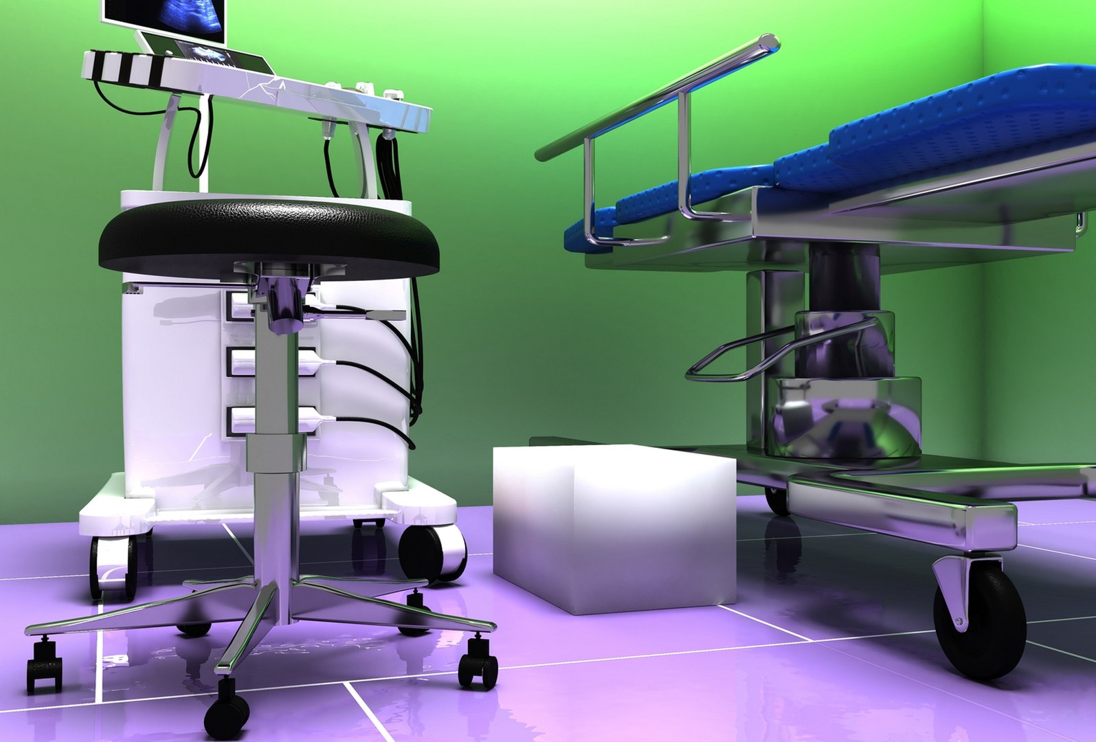 Ultrasound Room 2 - 4K Model - TurboSquid 2231250
