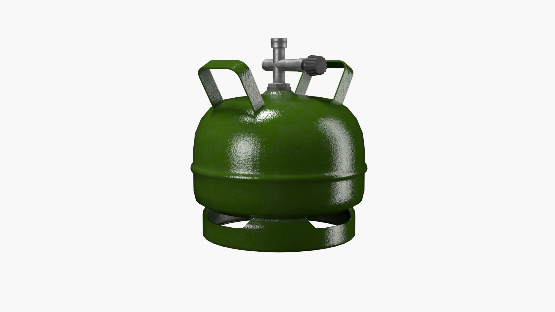 3D Green Gas Tank 2kg New-Rusty - TurboSquid 2168157