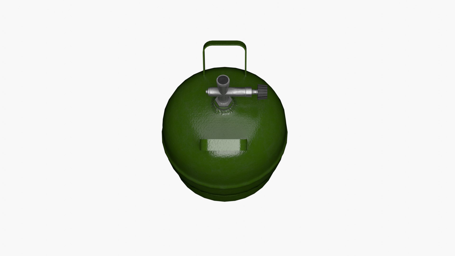 3D Green Gas Tank 2kg New-Rusty - TurboSquid 2168157