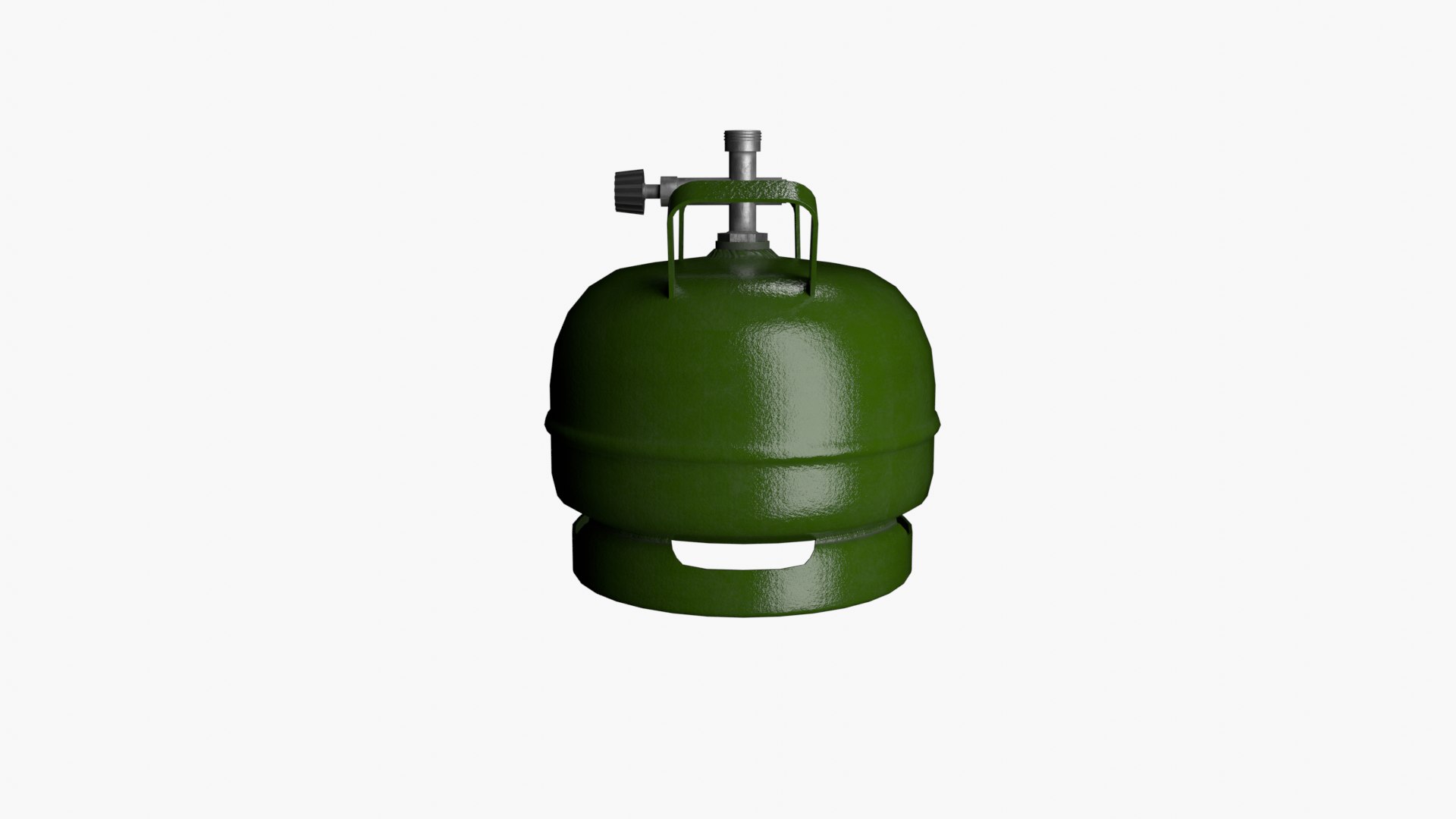3D Green Gas Tank 2kg New-Rusty - TurboSquid 2168157