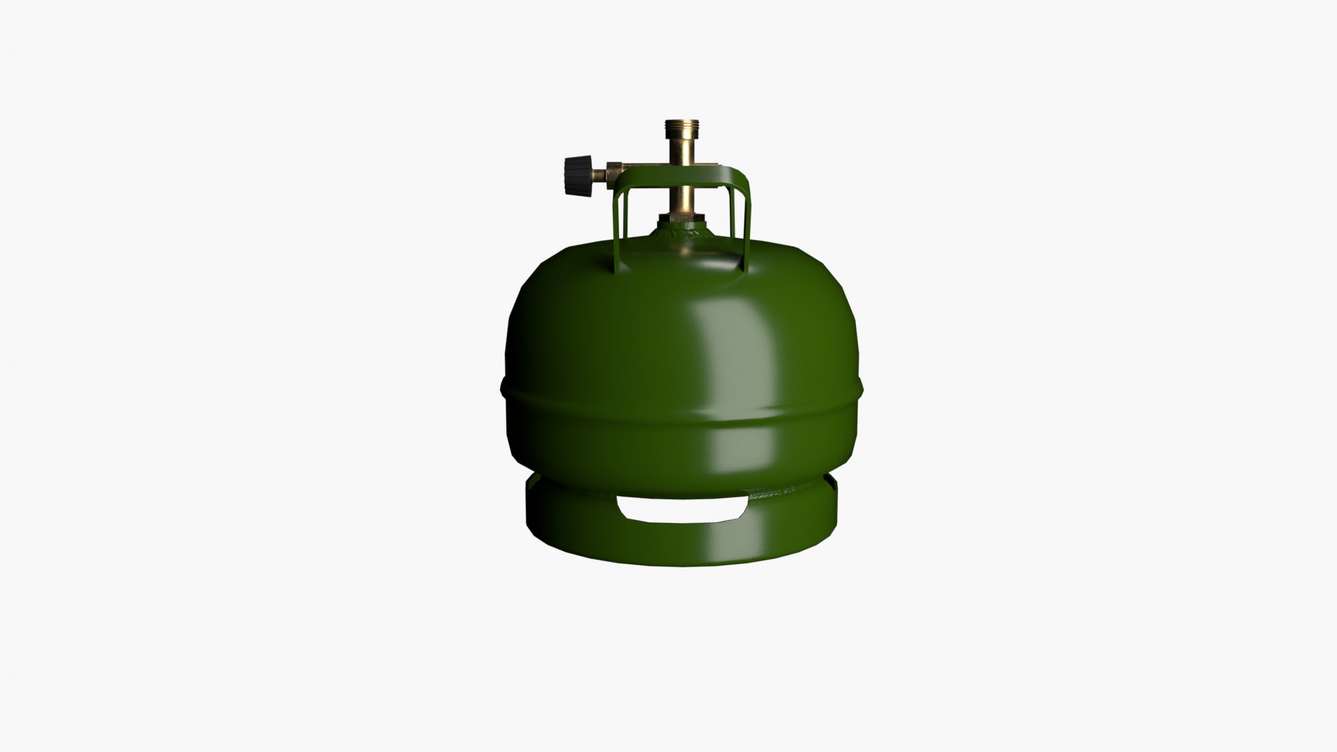 3D Green Gas Tank 2kg New-Rusty - TurboSquid 2168157