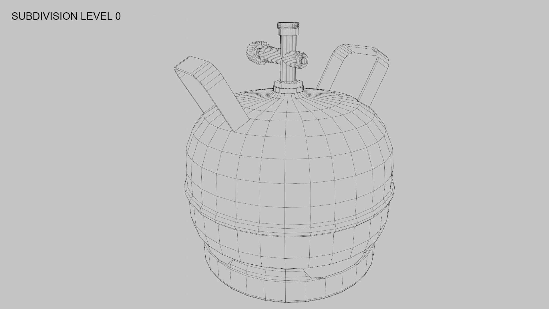 3D Green Gas Tank 2kg New-Rusty - TurboSquid 2168157