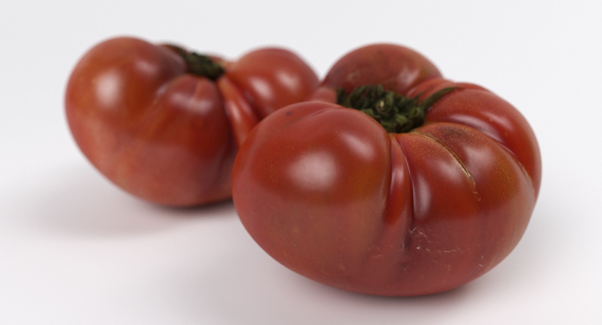 Realistic Tomato 02 Model - TurboSquid 1395224
