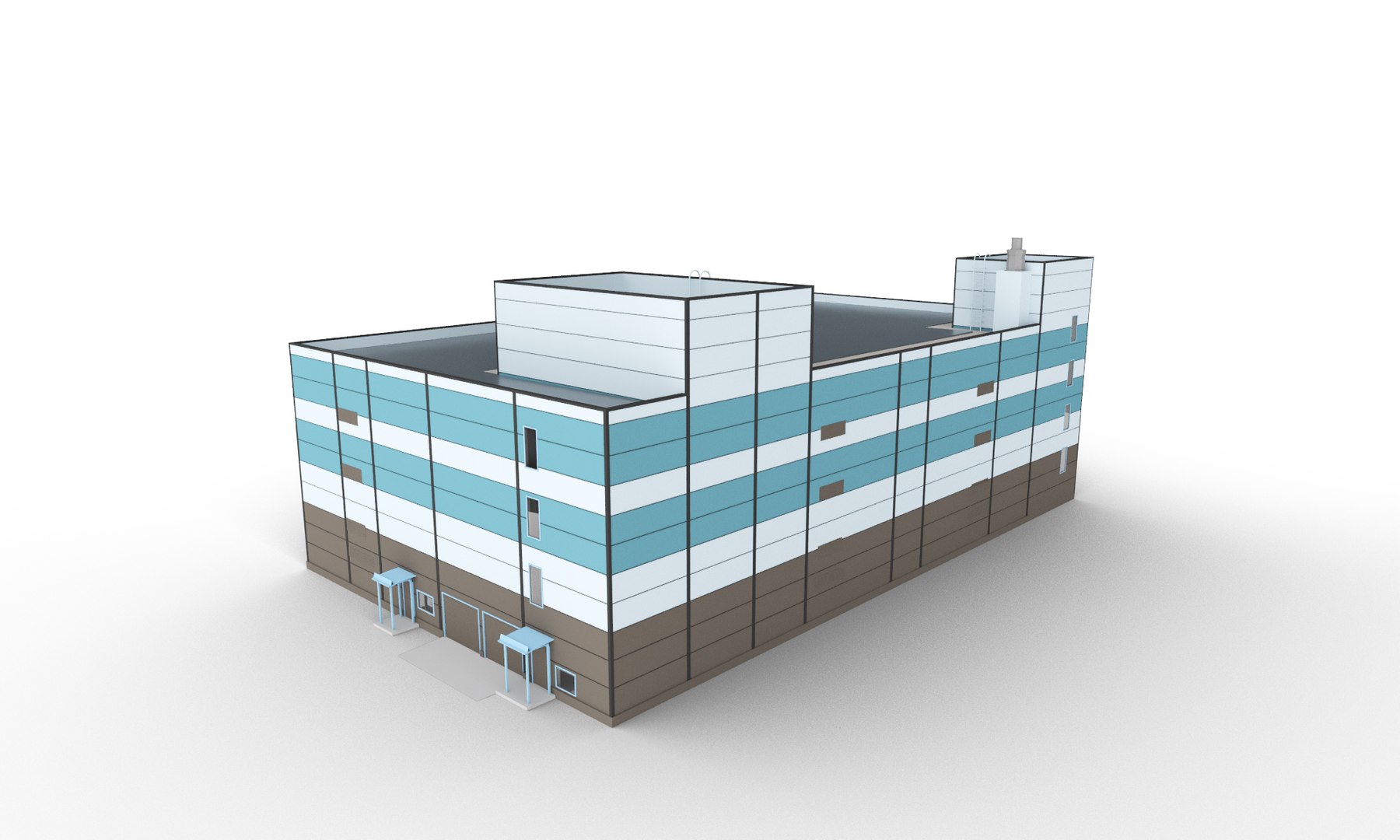 Parking Building 6 Cityscape Model - TurboSquid 1665407