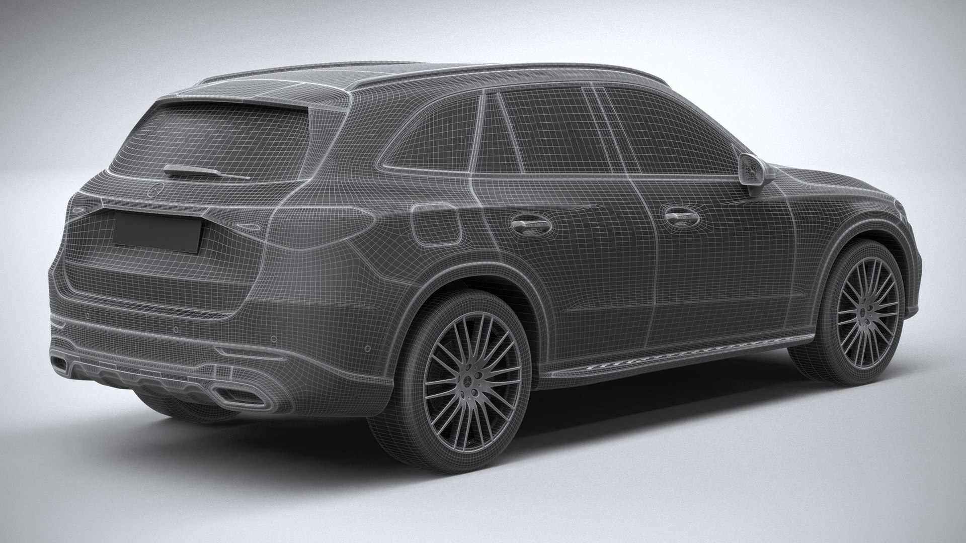 3D Mercedes-Benz GLC 2023 model - TurboSquid 1949021