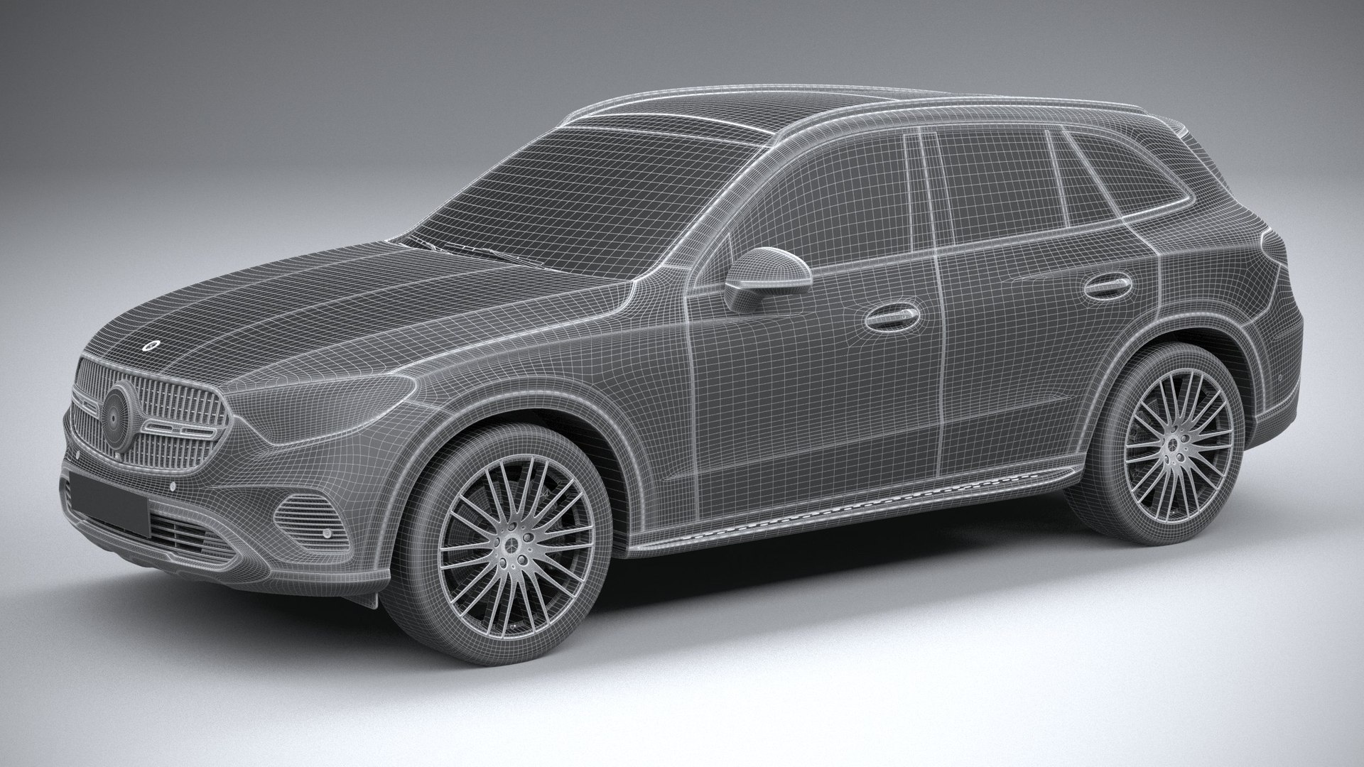 3D Mercedes-Benz GLC 2023 model - TurboSquid 1949021