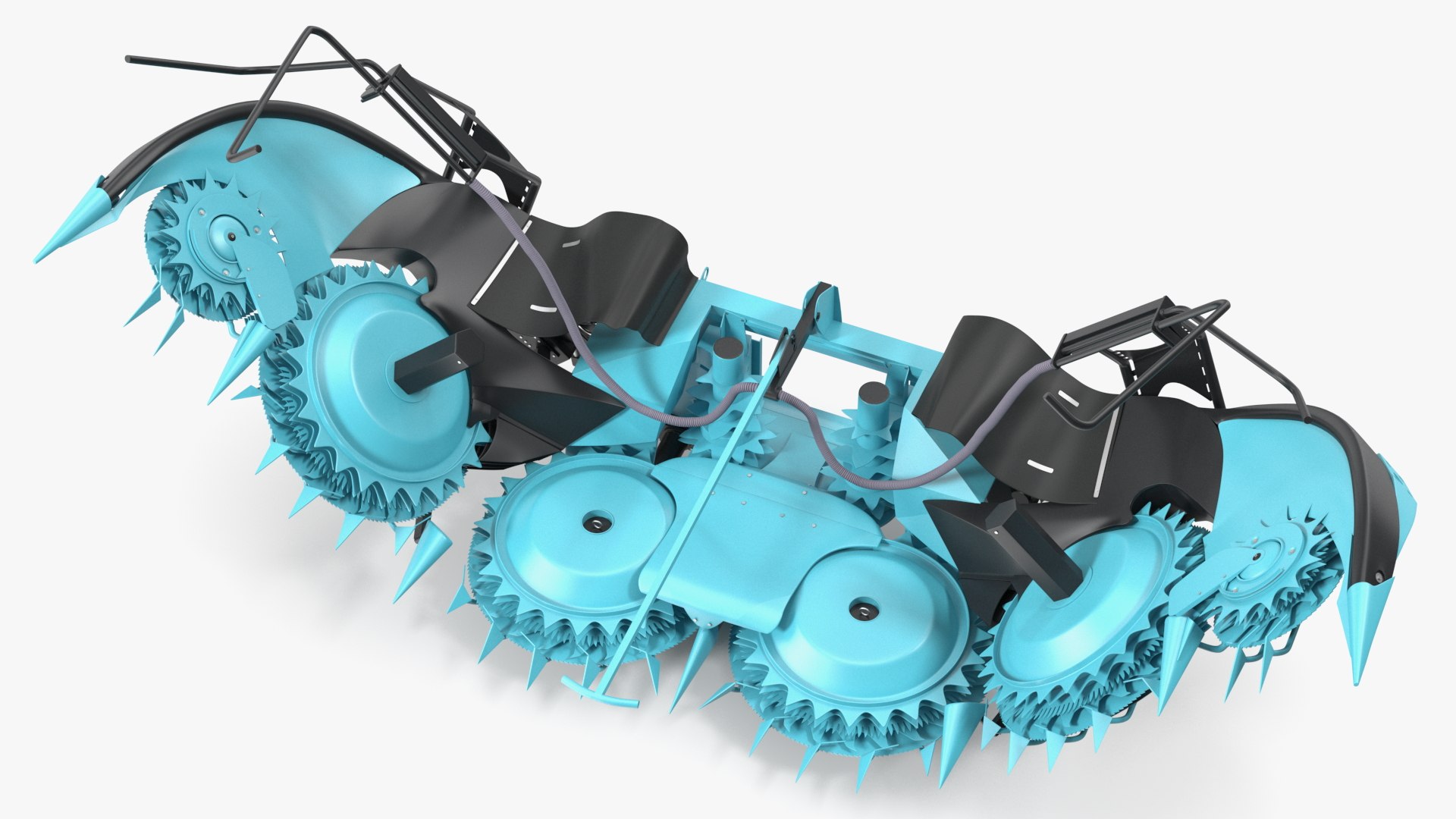 Harvester Corn Header Semi-Folded 3D - TurboSquid 1953266